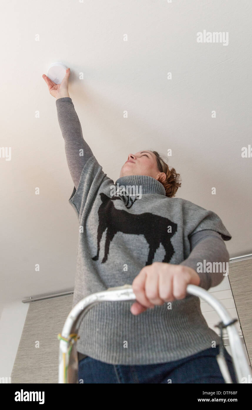 Smoke detector german hi-res stock photography and images - Alamy