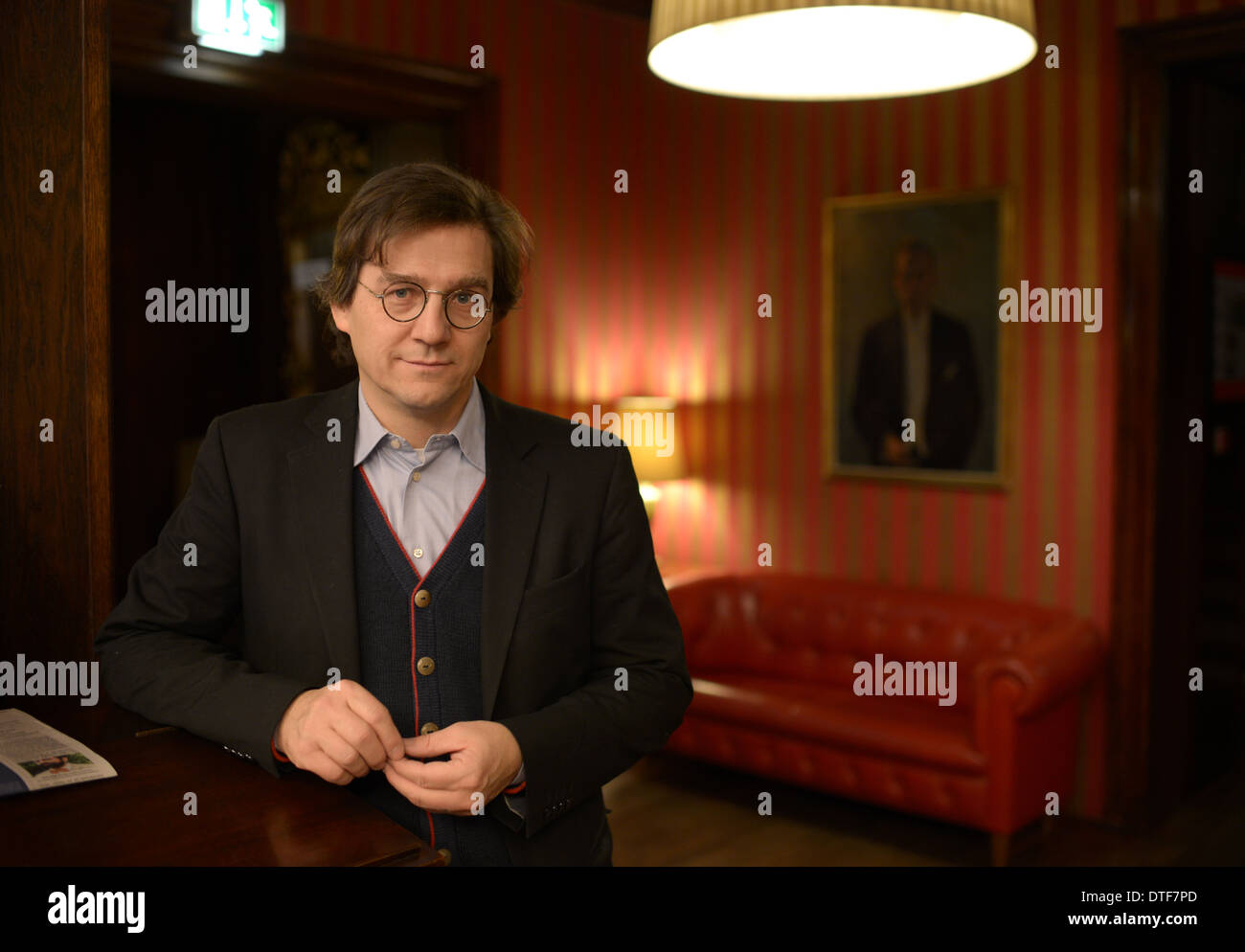 Berlin, Germany, Joachim crack man, owner of the Hotel Bogota Stock ...