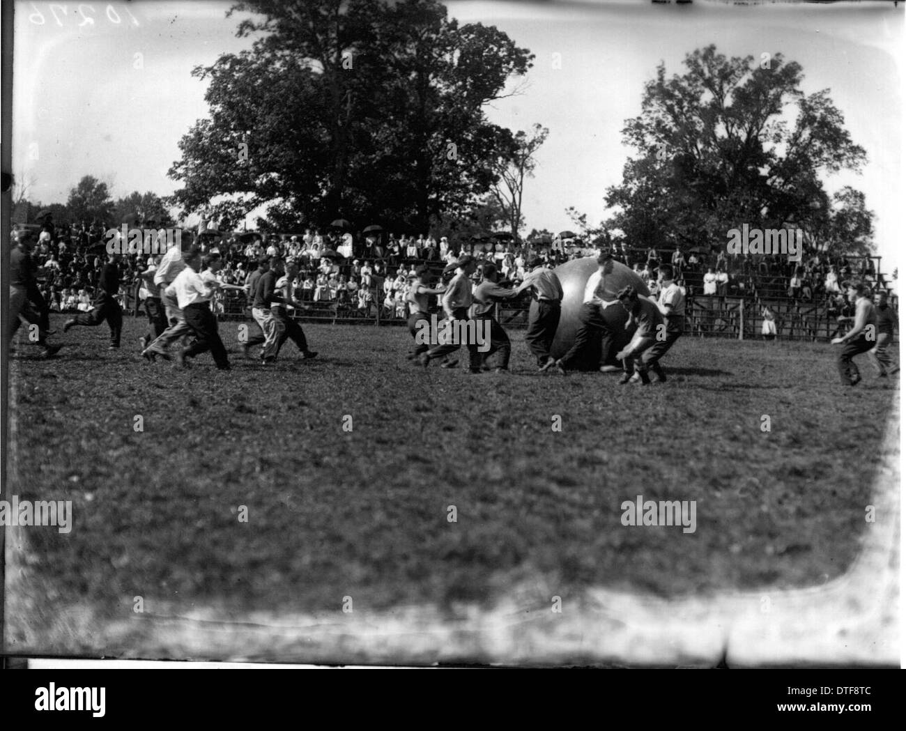 The Push Ball competition at Miami University in 1910 was a traditional ...