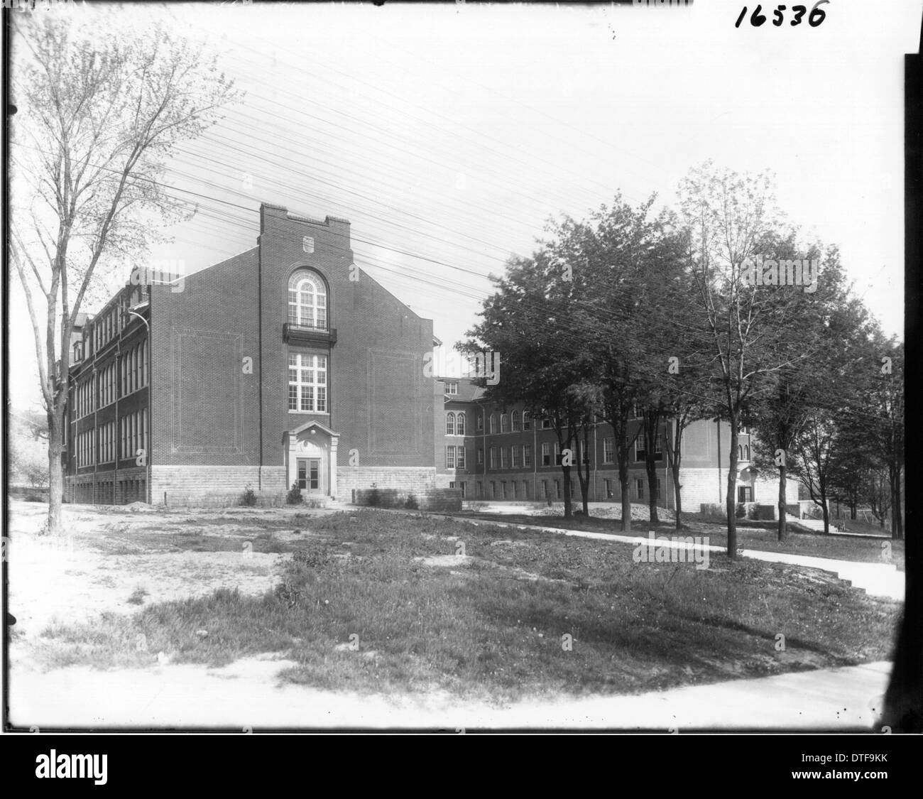 McGuffey Hall from the west 1917 Stock Photo - Alamy