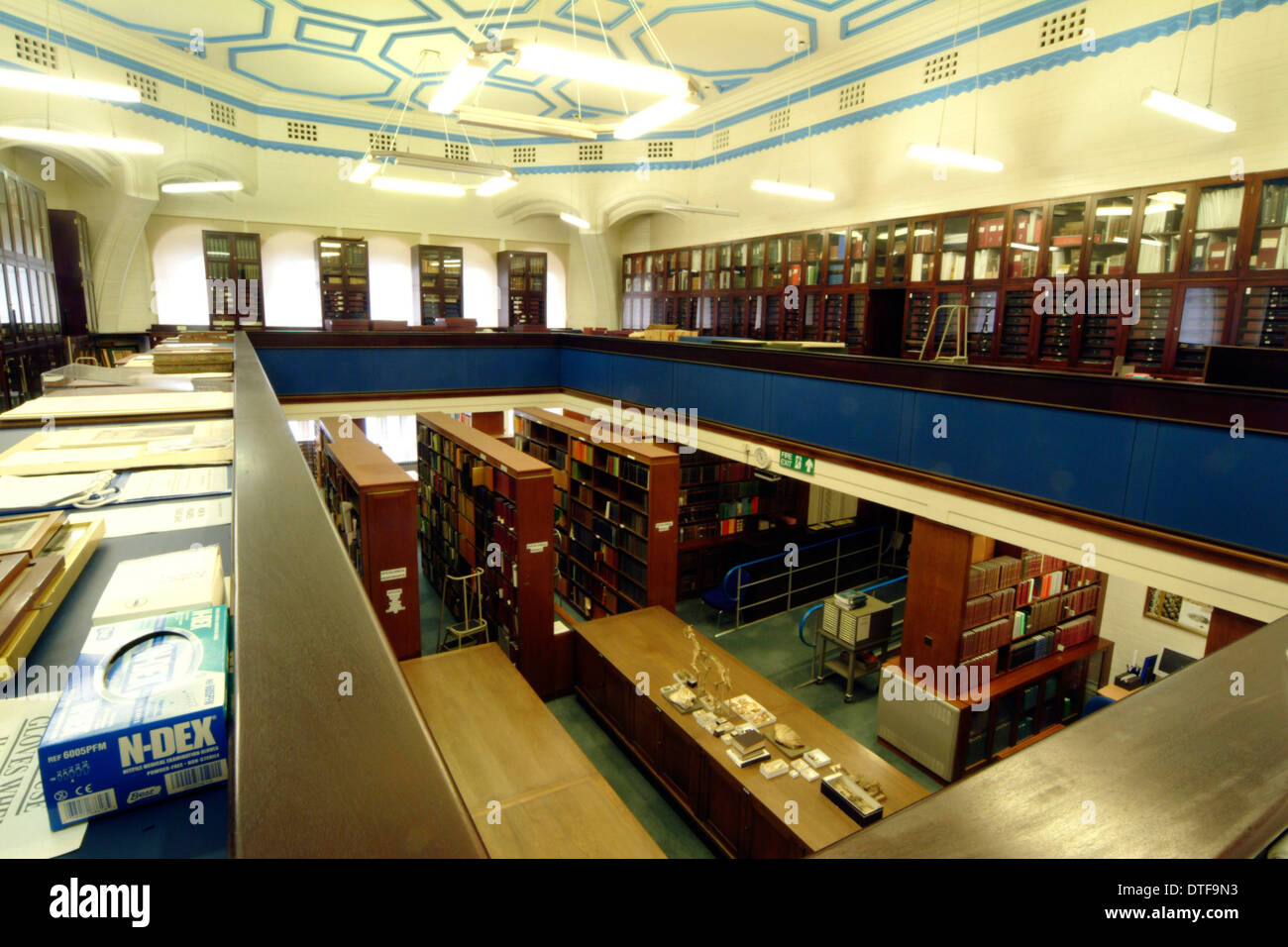 The Botany Library Special Collections Room Stock Photo - Alamy