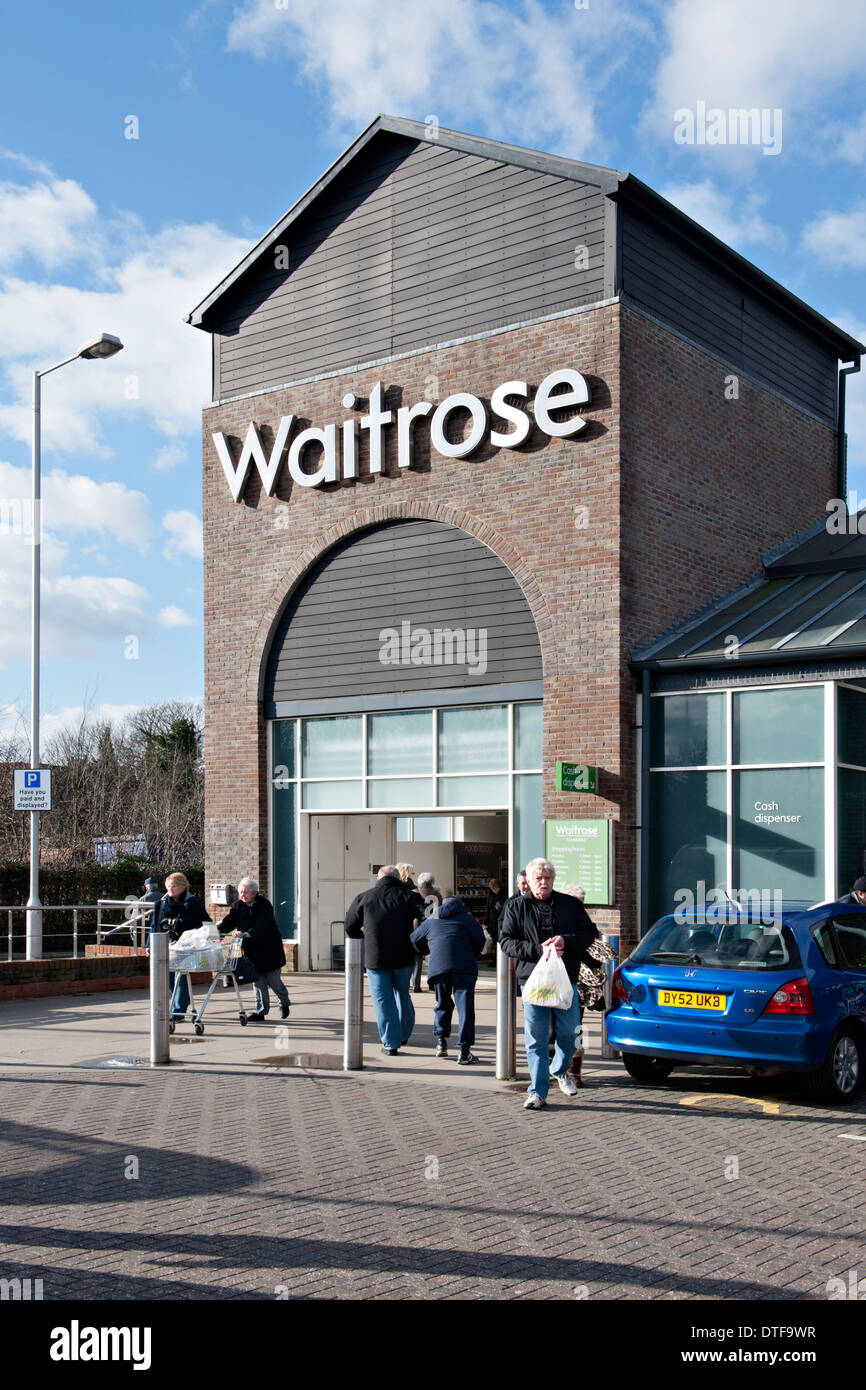 Waitrose supermarket architecture england hi-res stock photography and ...