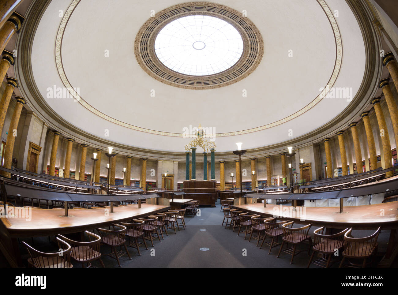 Manchester UK Central Library reading room almost ready for the public ...
