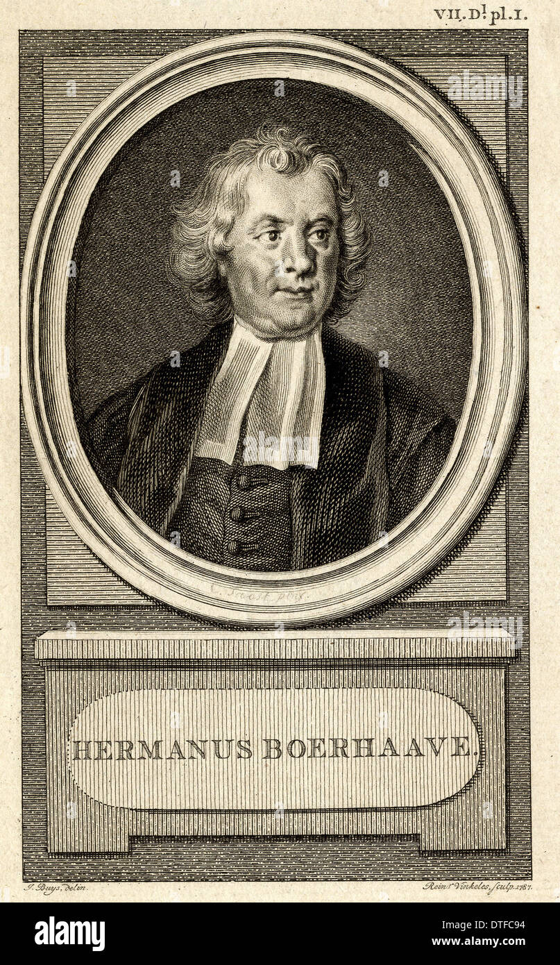 Herman Boerhaave (1668-1738 Stock Photo - Alamy