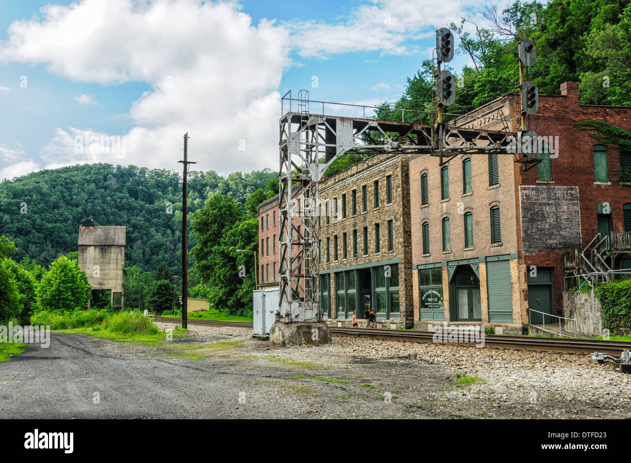 Thurmond Historic District, West Virginia Stock Photo - Alamy