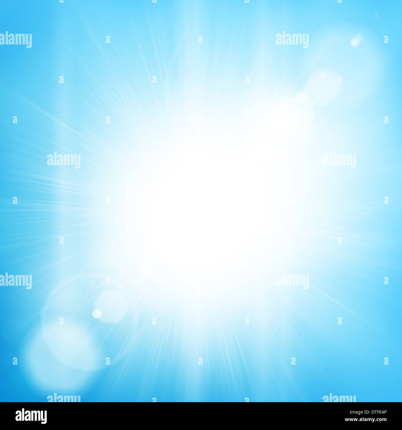 Bright sun light sky background Stock Photo - Alamy