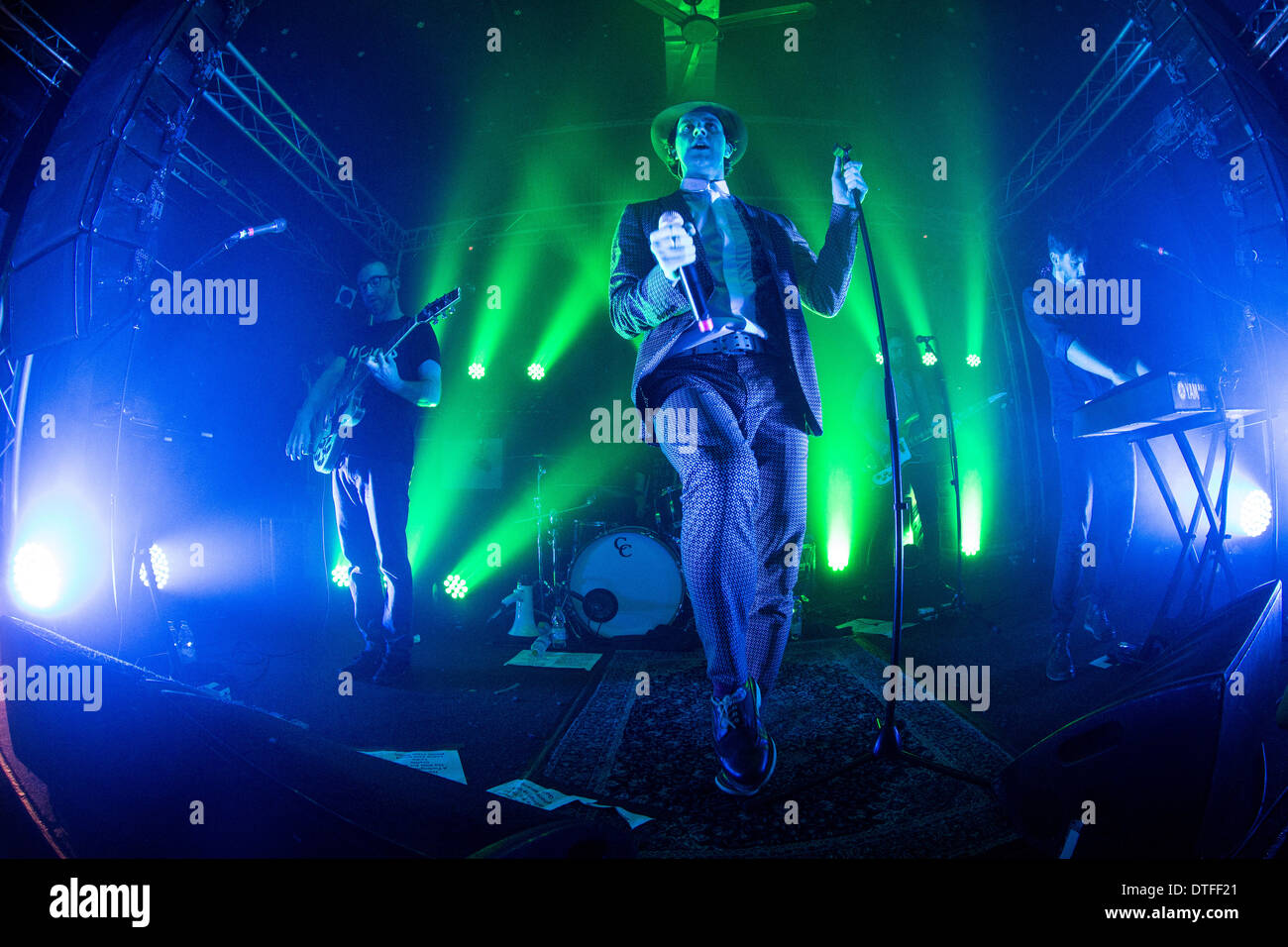 Archis tiku maximo park performs hi-res stock photography and images ...