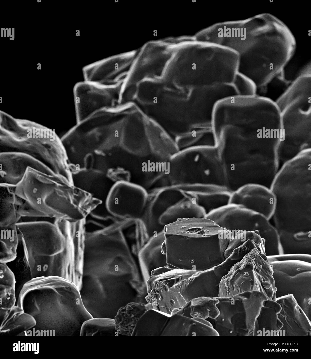 Microscope salt Black and White Stock Photos & Images - Alamy