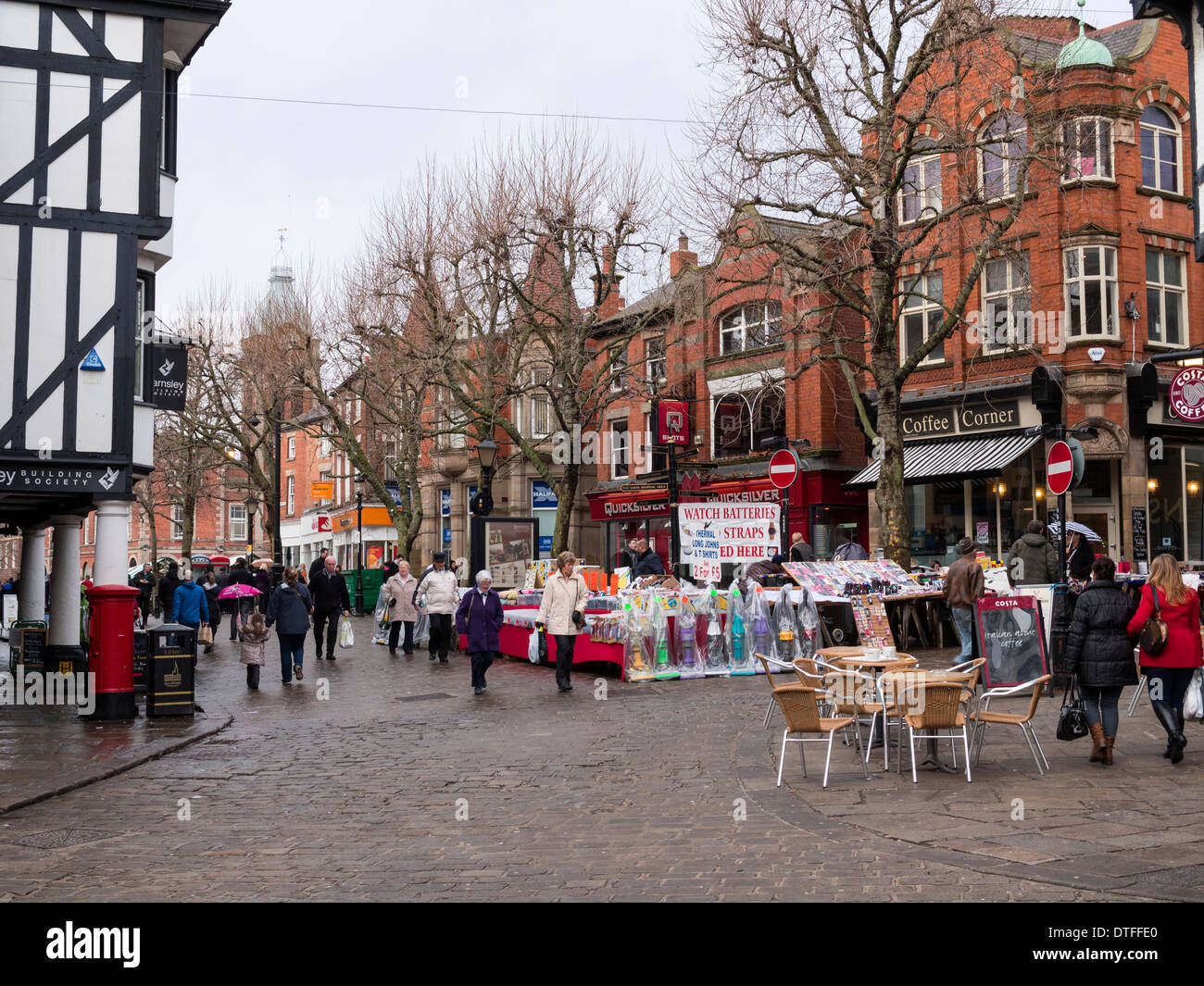 Market Square Chesterfield High Resolution Stock Photography and Images ...