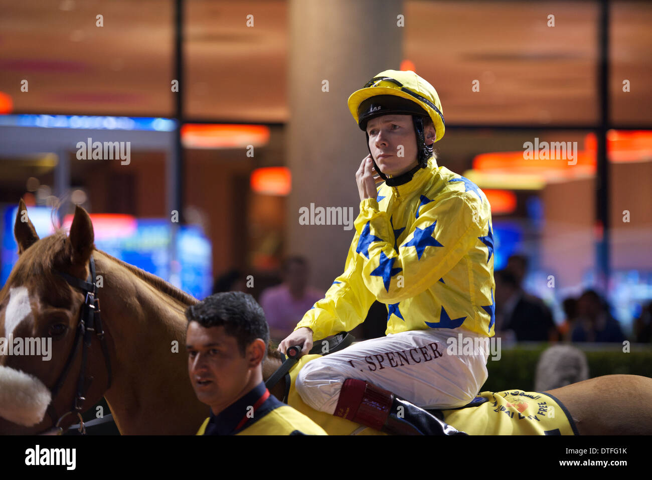 With jockey jamie spencer hi-res stock photography and images - Alamy