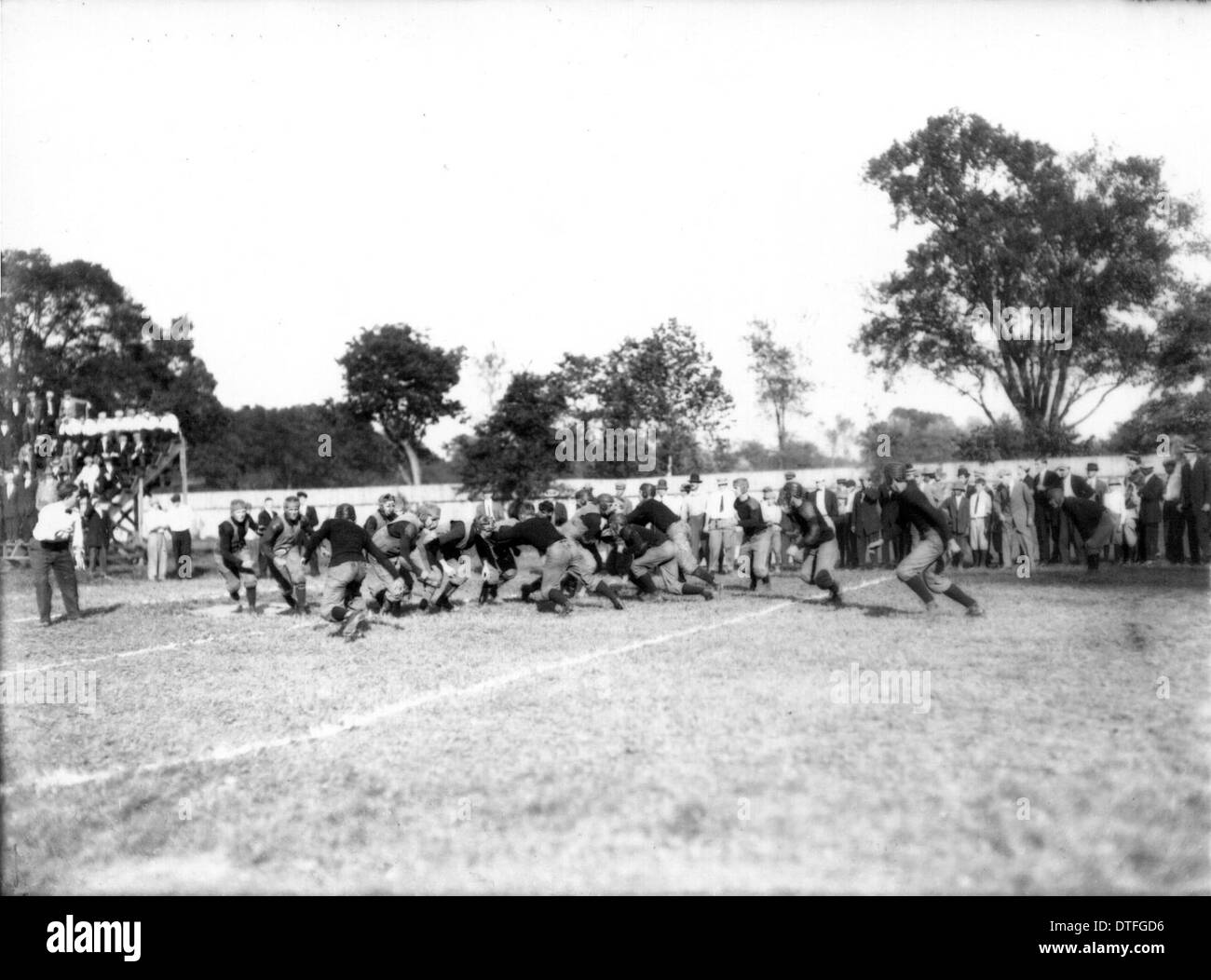 This photograph captures an intense moment from the 1910 Miami ...
