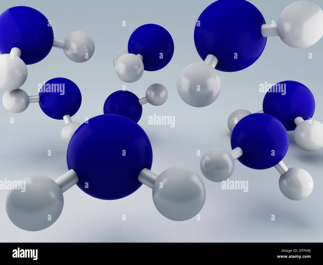 H2o molecules 3d hi-res stock photography and images - Alamy