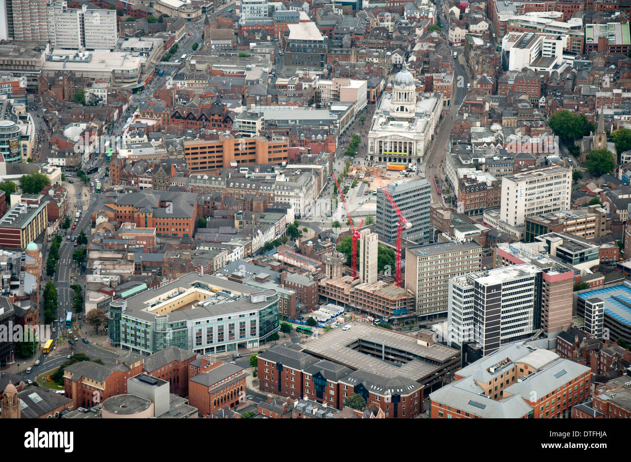 Aerial photography nottinghamshire hi-res stock photography and images ...