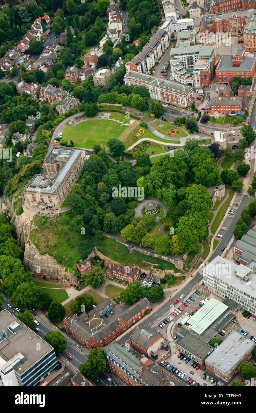 Aerial photography nottinghamshire hi-res stock photography and images ...