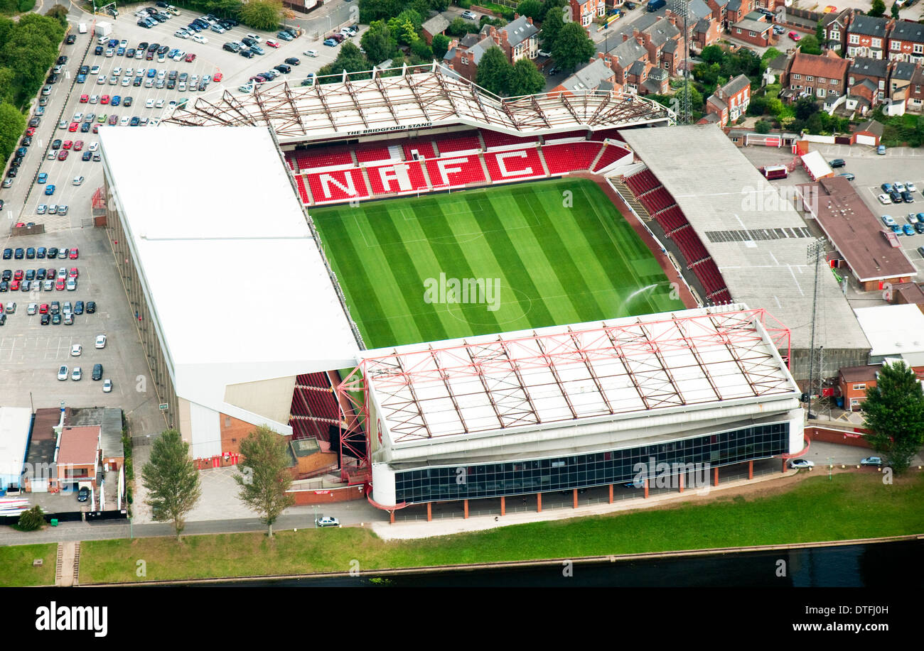 Aerial shot of football ground hi-res stock photography and images - Alamy