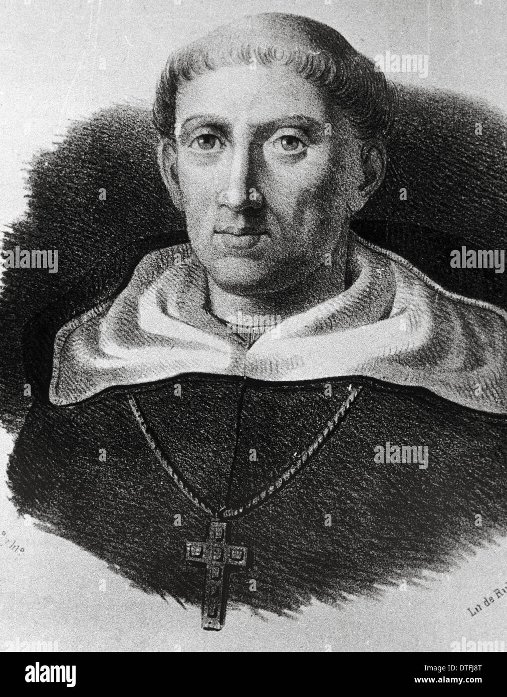 Melchior Cano (1509-1560). Spanish Scholastic theologian. Engraving ...