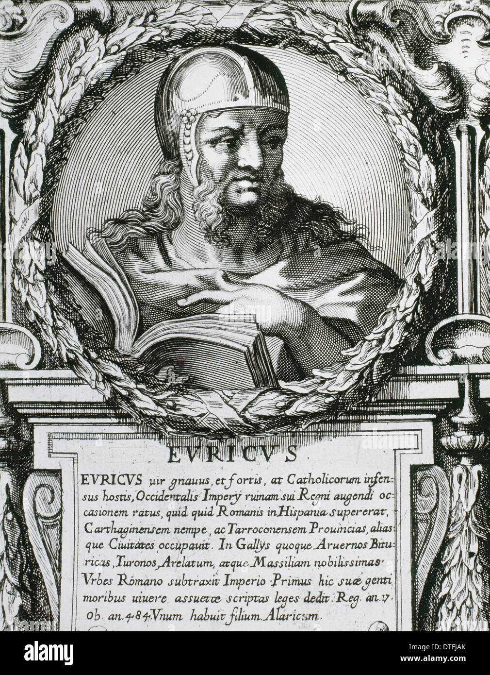 Euric or Eurico (440-484). Son of Theodorico I. King of the Visigoths ...