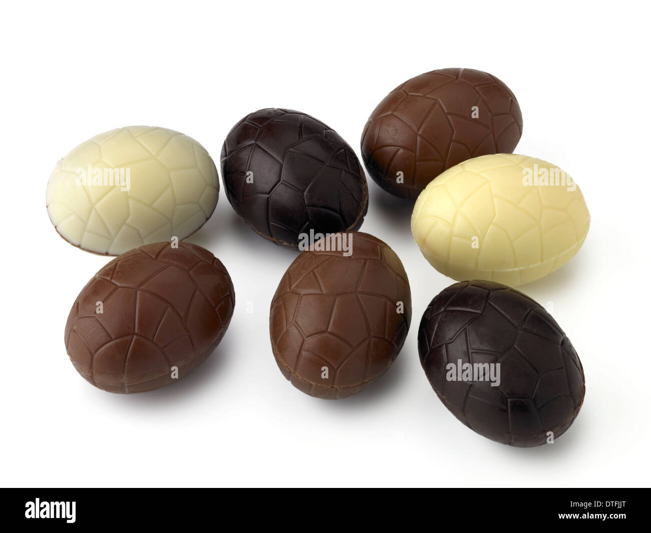 chocolate mini easter eggs Stock Photo - Alamy