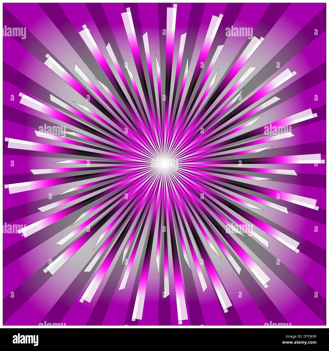 Radial Background in color - Illustration Stock Photo - Alamy