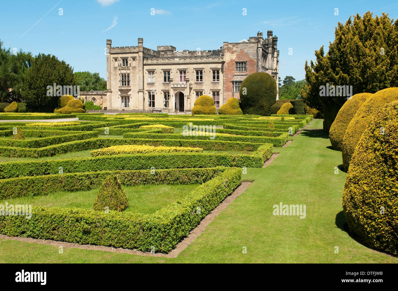 Elvaston Castle, Derbyshire England UK Stock Photo - Alamy