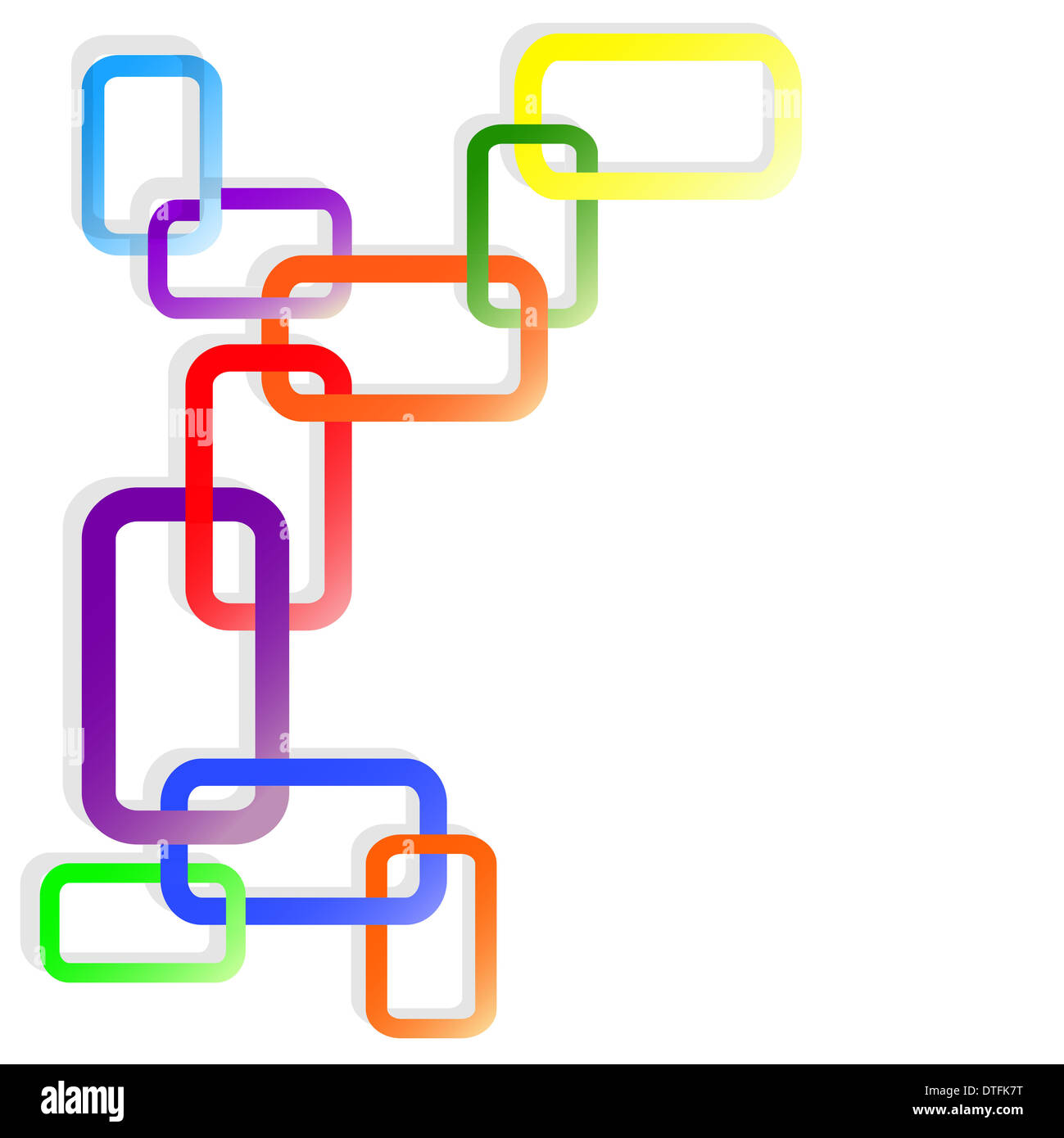 Abstract Color Squares Background. illustration Stock Photo - Alamy