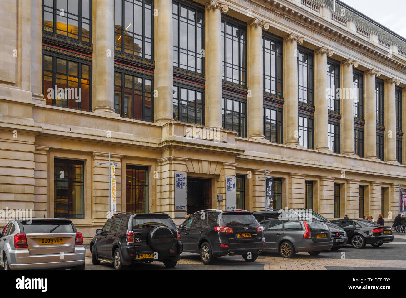 Science Museum facade in London Stock Photo - Alamy