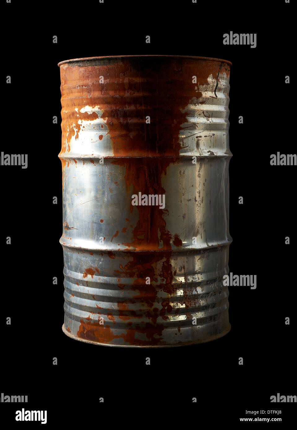 Rusty steel barrel hi-res stock photography and images - Alamy