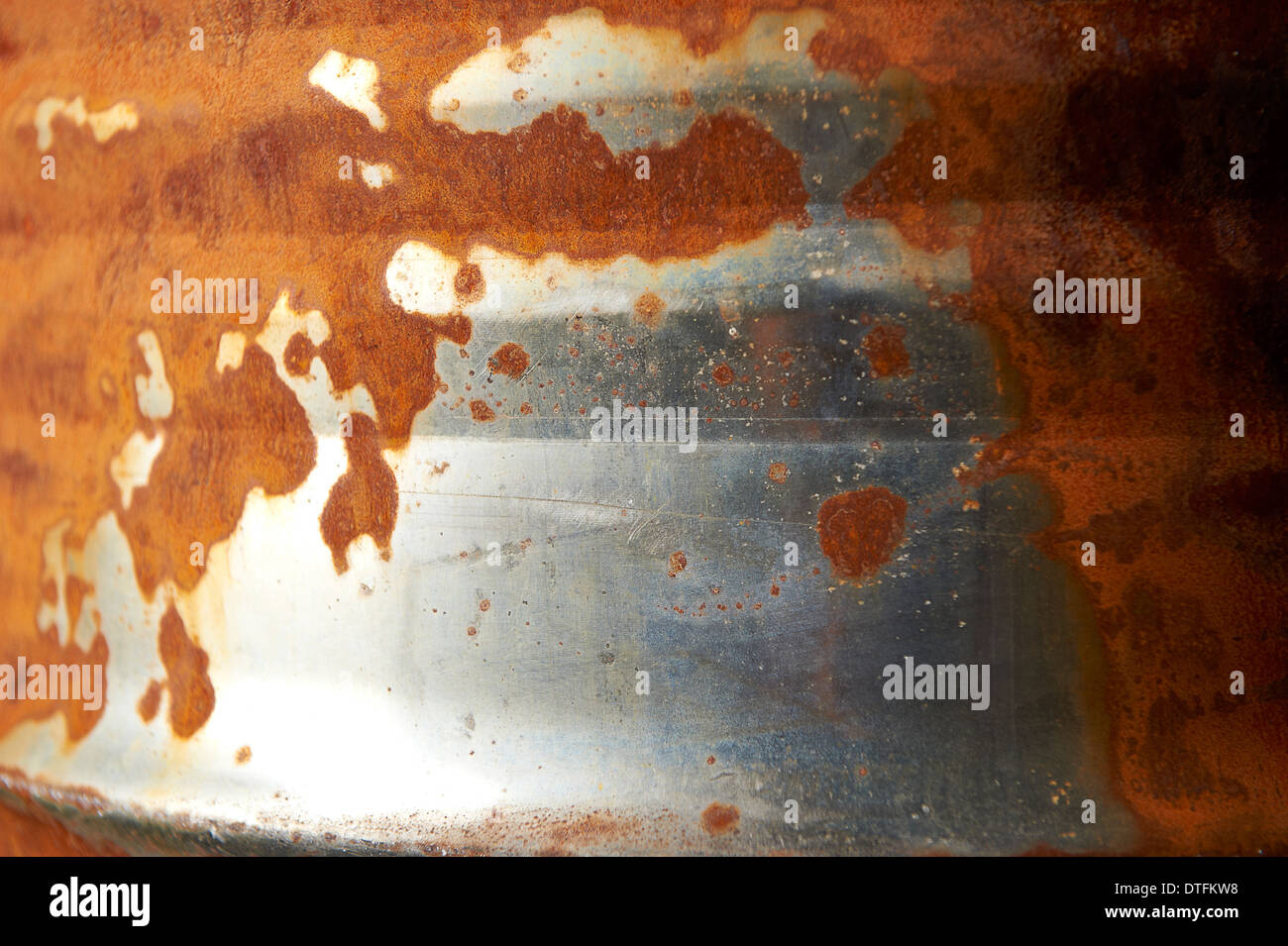 Rusty steel barrel hi-res stock photography and images - Alamy