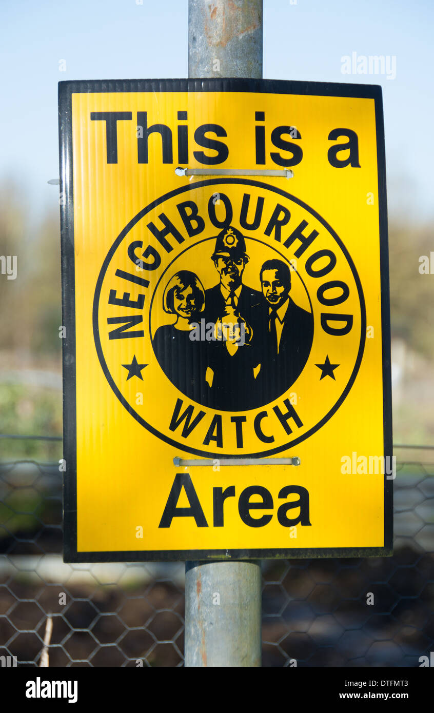 Neighborhood watch signs hi-res stock photography and images - Alamy
