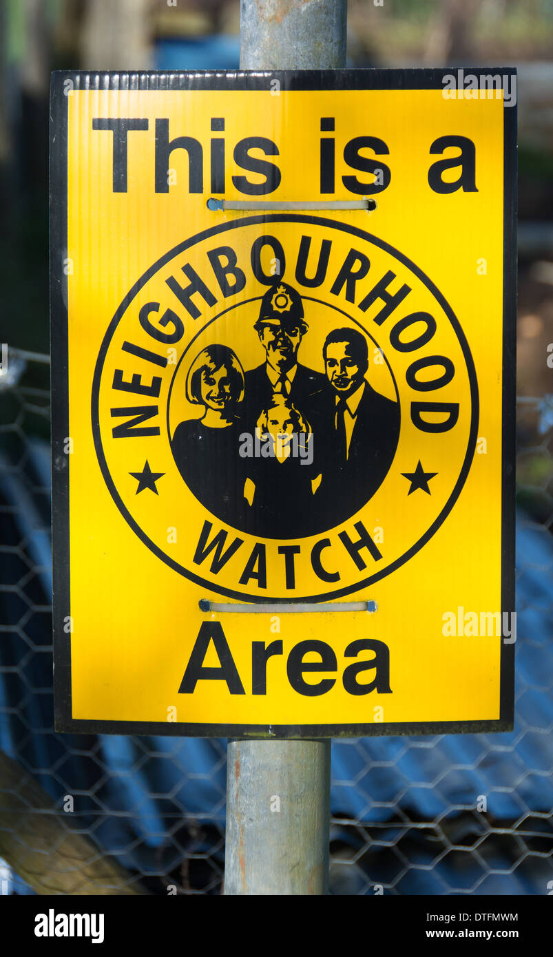 Neighbourhood watch signs hi-res stock photography and images - Alamy