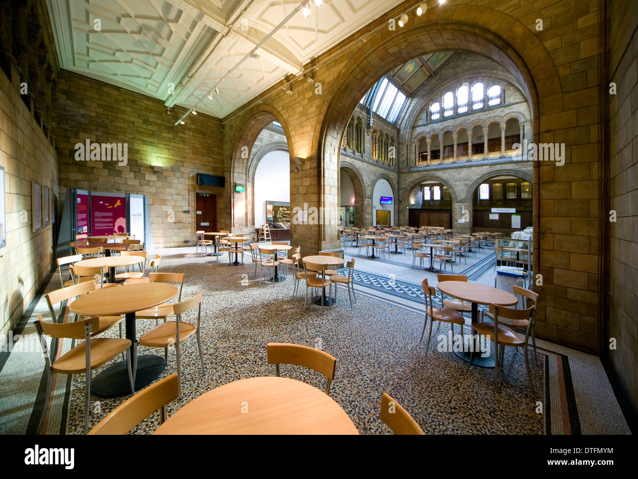 North hall cafeteria Stock Photo - Alamy