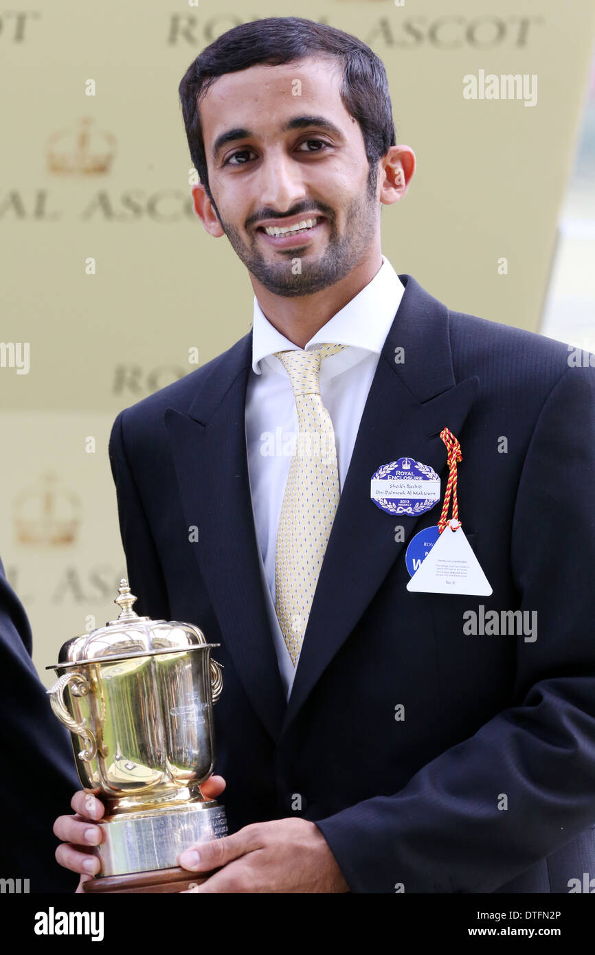 Ascot, United Kingdom, Sheikh Rashid bin Maktoum al Dalmouk, horse ...