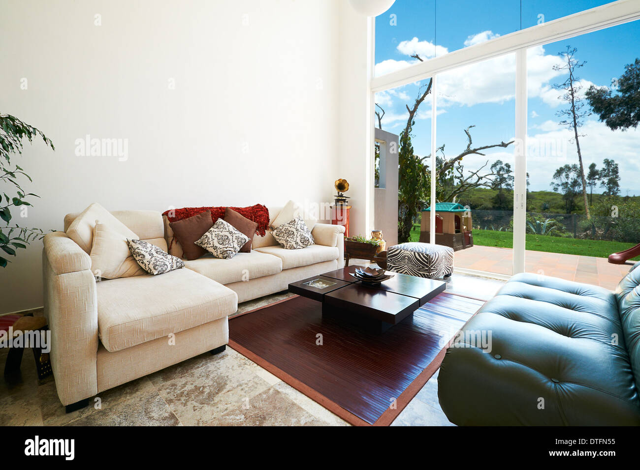 Interior design series: Modern living room Stock Photo - Alamy