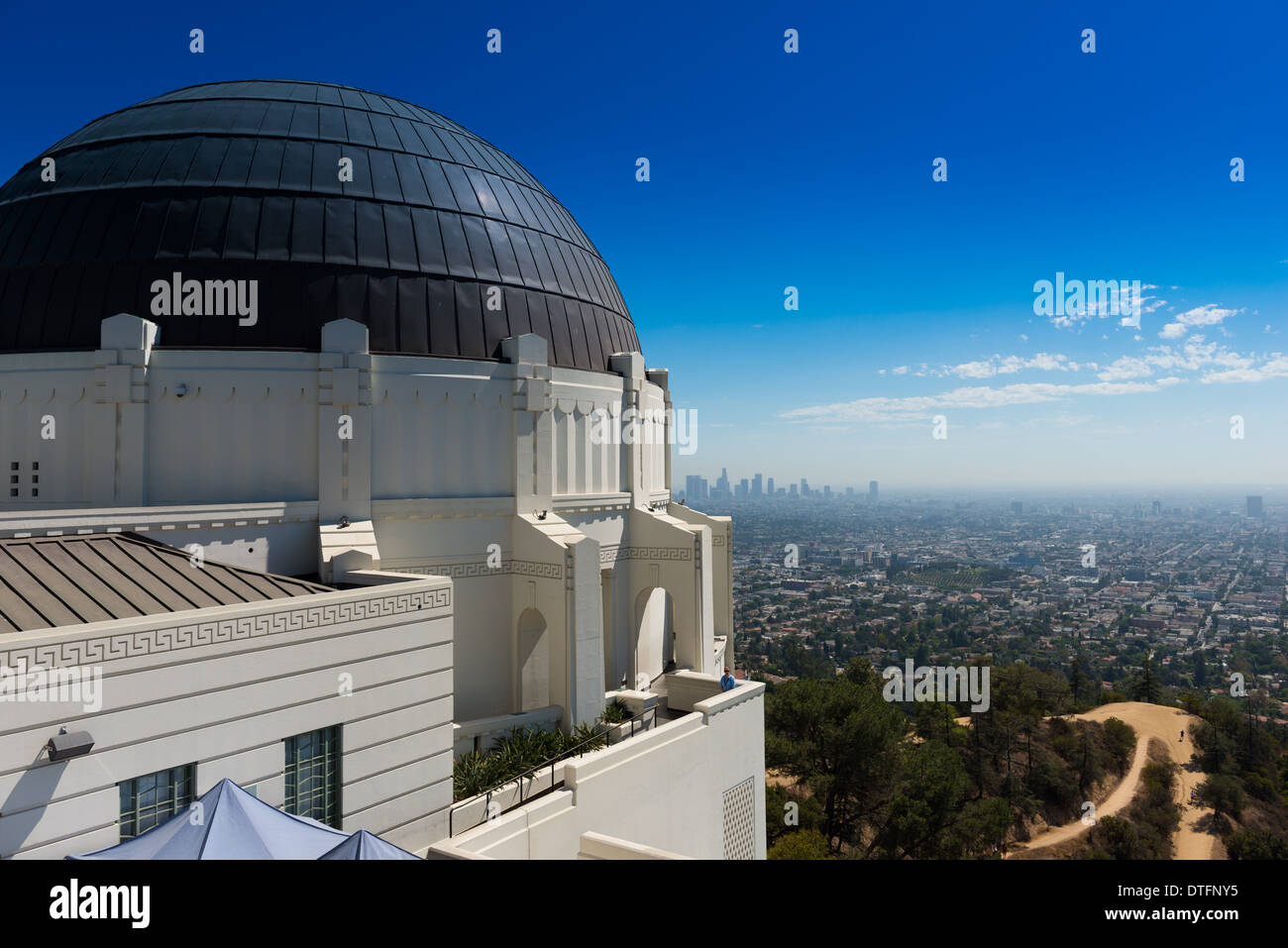Griffith Observatory building Stock Photo - Alamy
