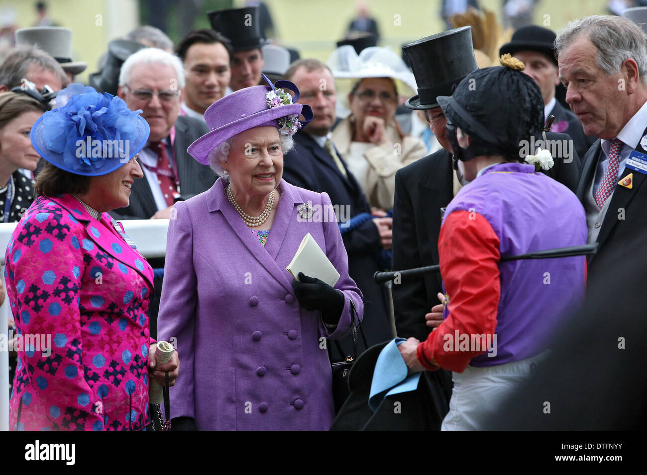 Ascot, United Kingdom, Queen Elizabeth II, Queen of Great Britain and ...