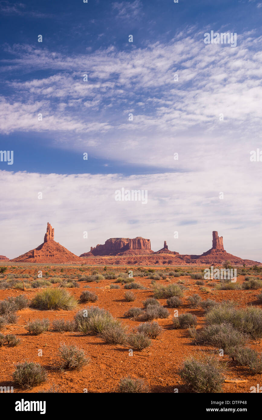 Monument Valley, View from Wildcat Trail, Arizona USA Stock Photo - Alamy