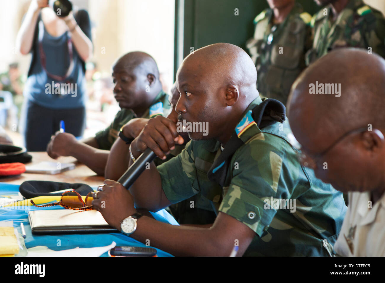 Kinshasa, DRC. 17th Feb 2014. The verdict of Joshua French accused of ...