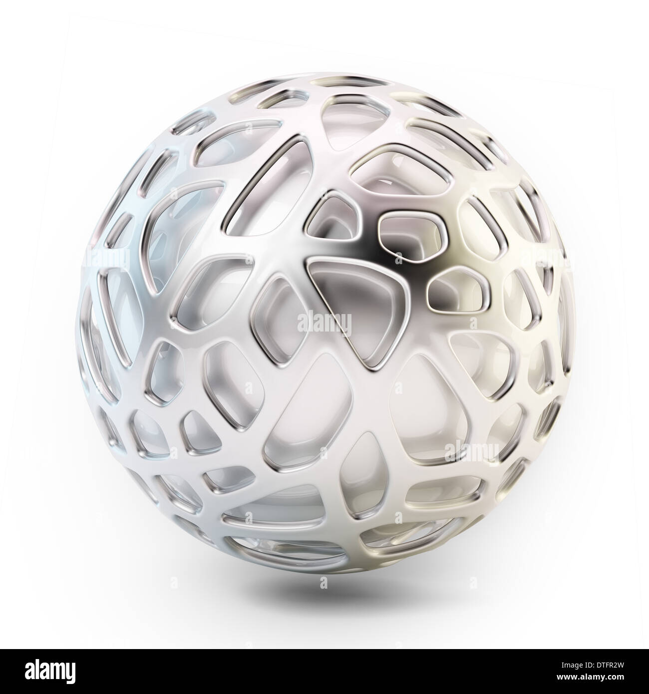 Abstract metal 3D mesh structure Stock Photo - Alamy