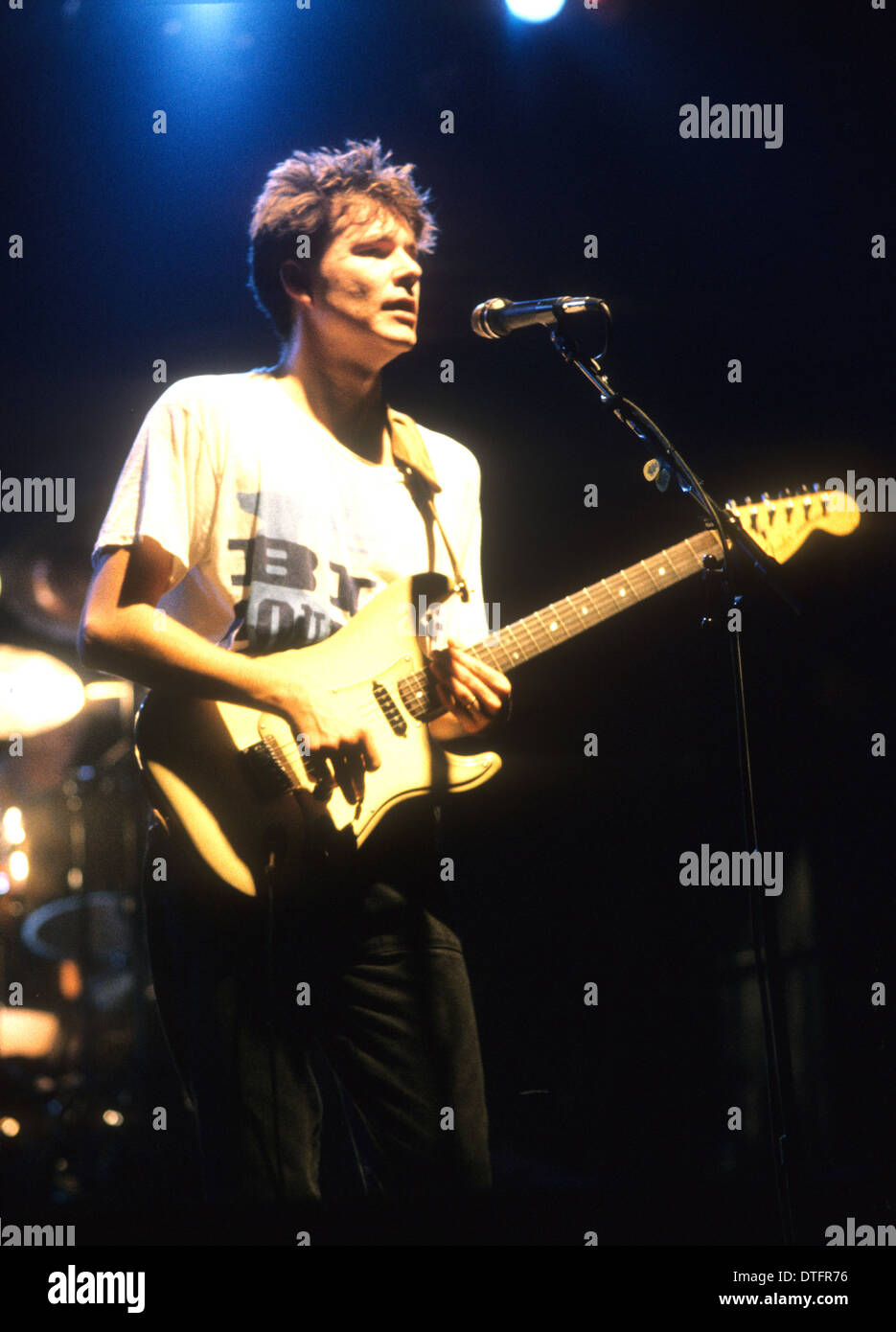 BIG COUNTRY Scottish rock group with Stuart Adamson about 1984 Stock ...