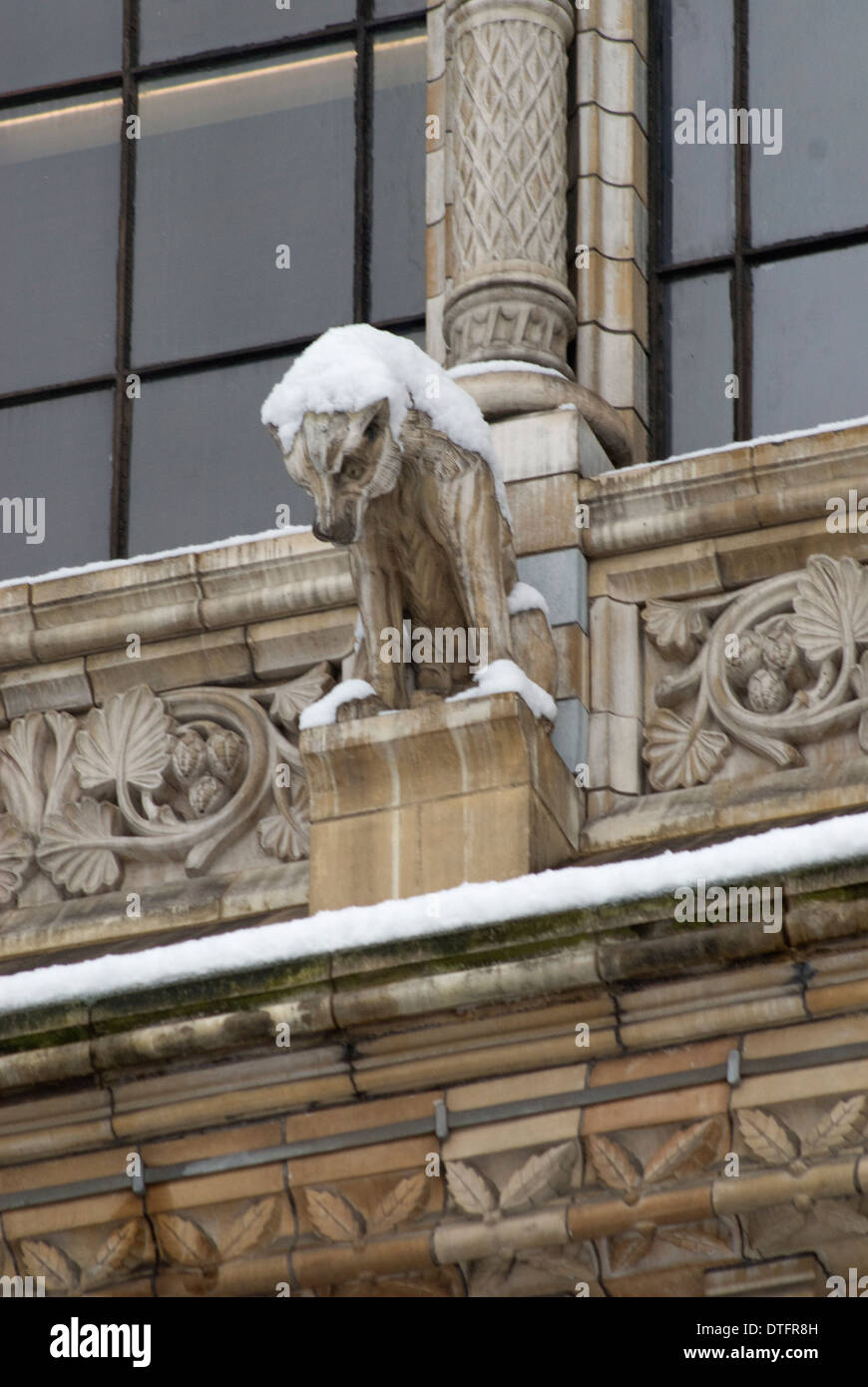 Gargoyle snow hi-res stock photography and images - Alamy