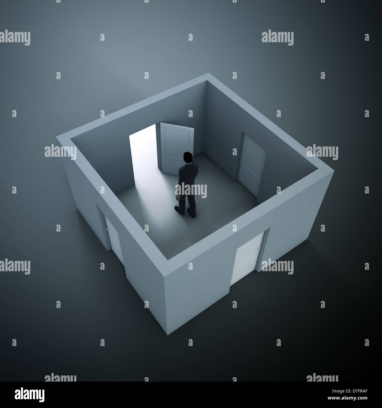 The four doors room hi-res stock photography and images - Alamy