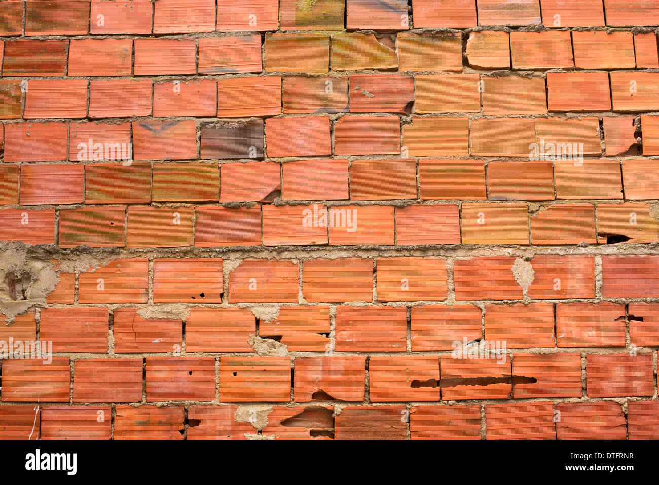 Red bricks up close hi-res stock photography and images - Alamy