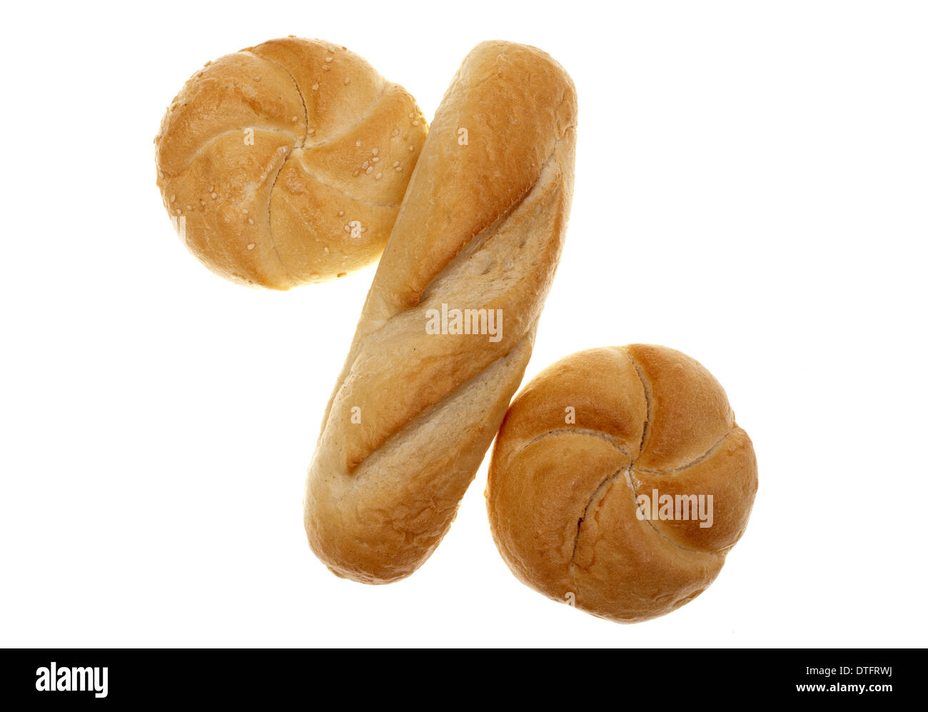 Round breads Cut Out Stock Images & Pictures - Alamy