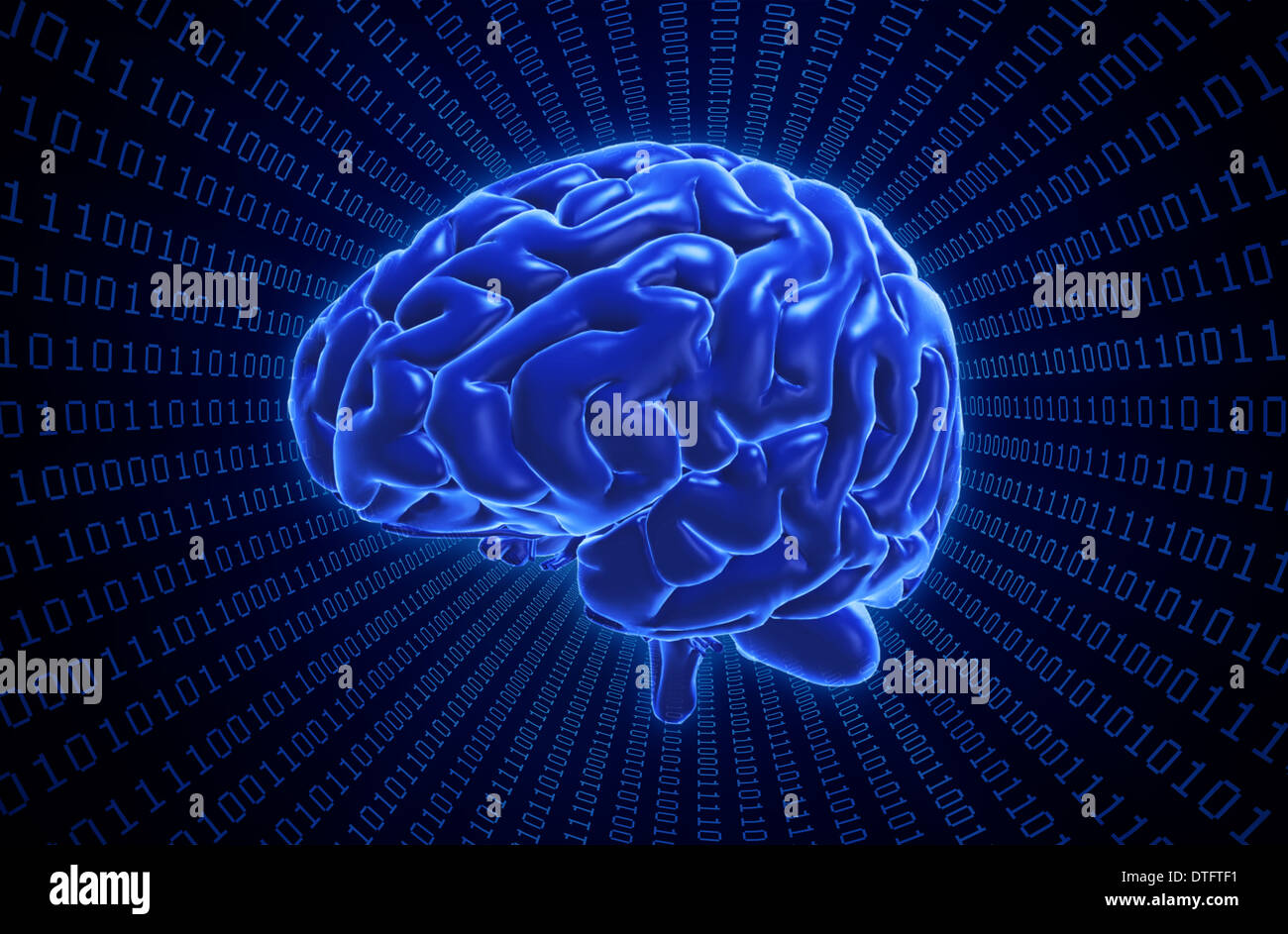 An artificial intelligence concept illustration Stock Photo - Alamy