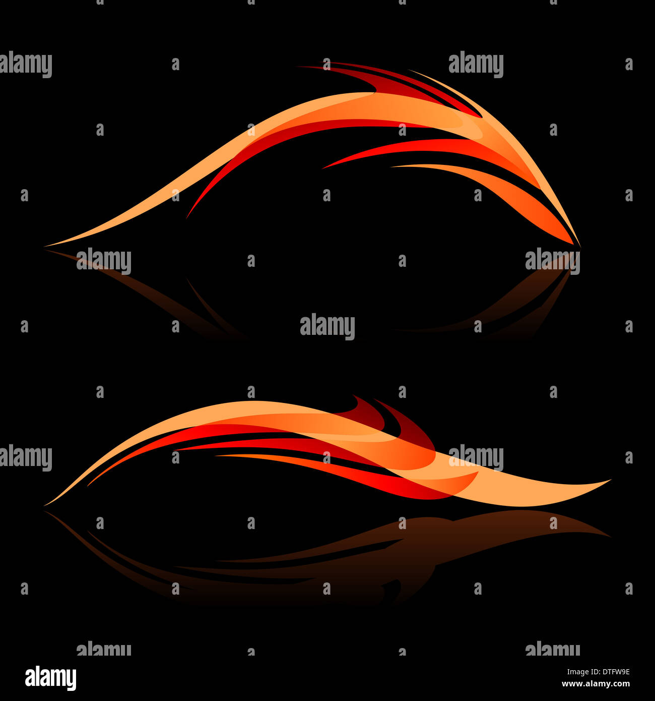 Abstract soft orange elements hi-res stock photography and images - Alamy