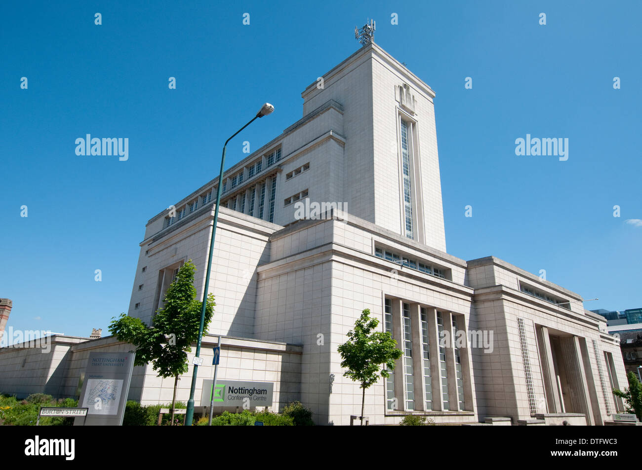 The Newton and Arkwright Building in Nottingham City, Nottinghamshire ...