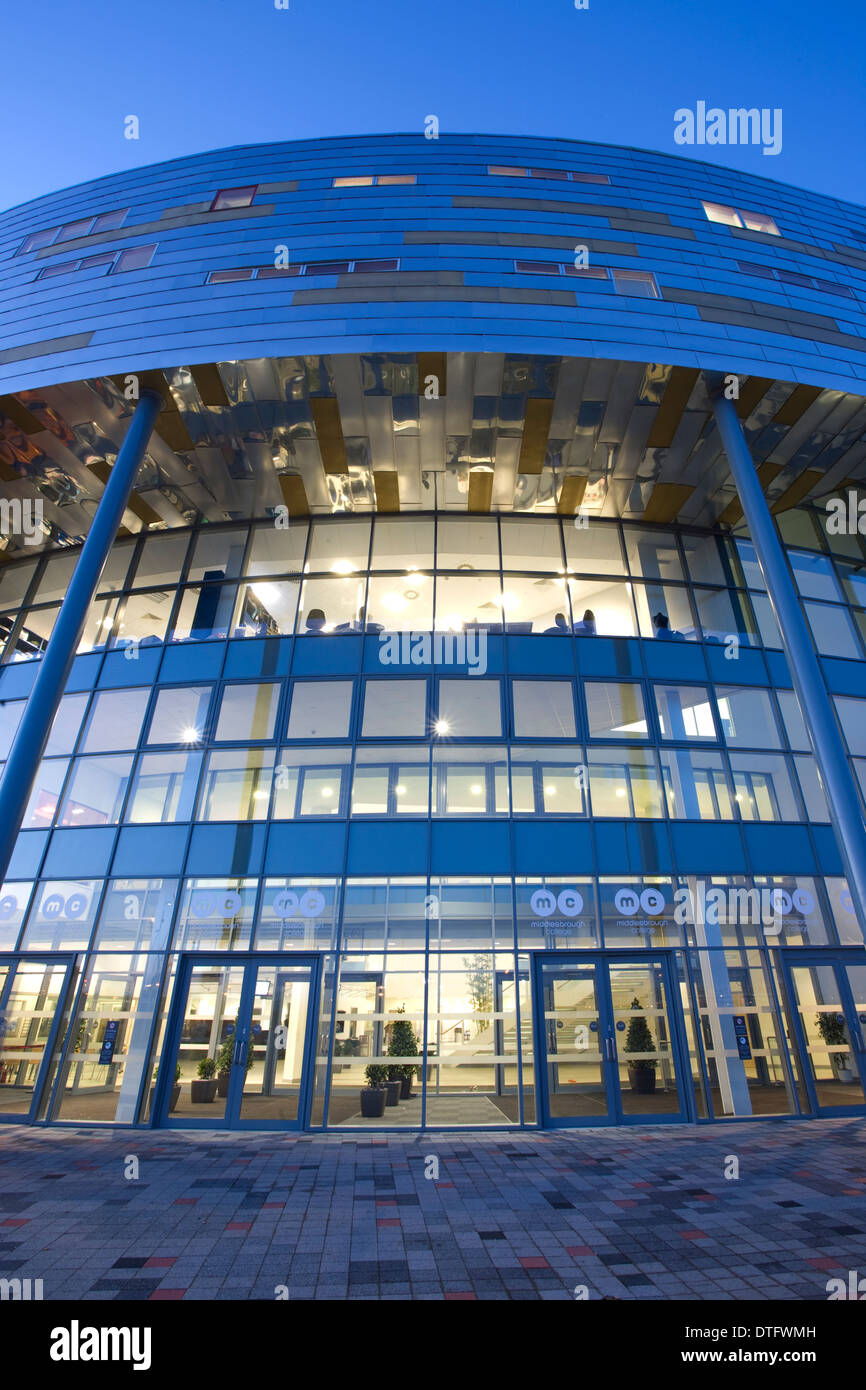 Middlesbrough College, Teesside Stock Photo - Alamy