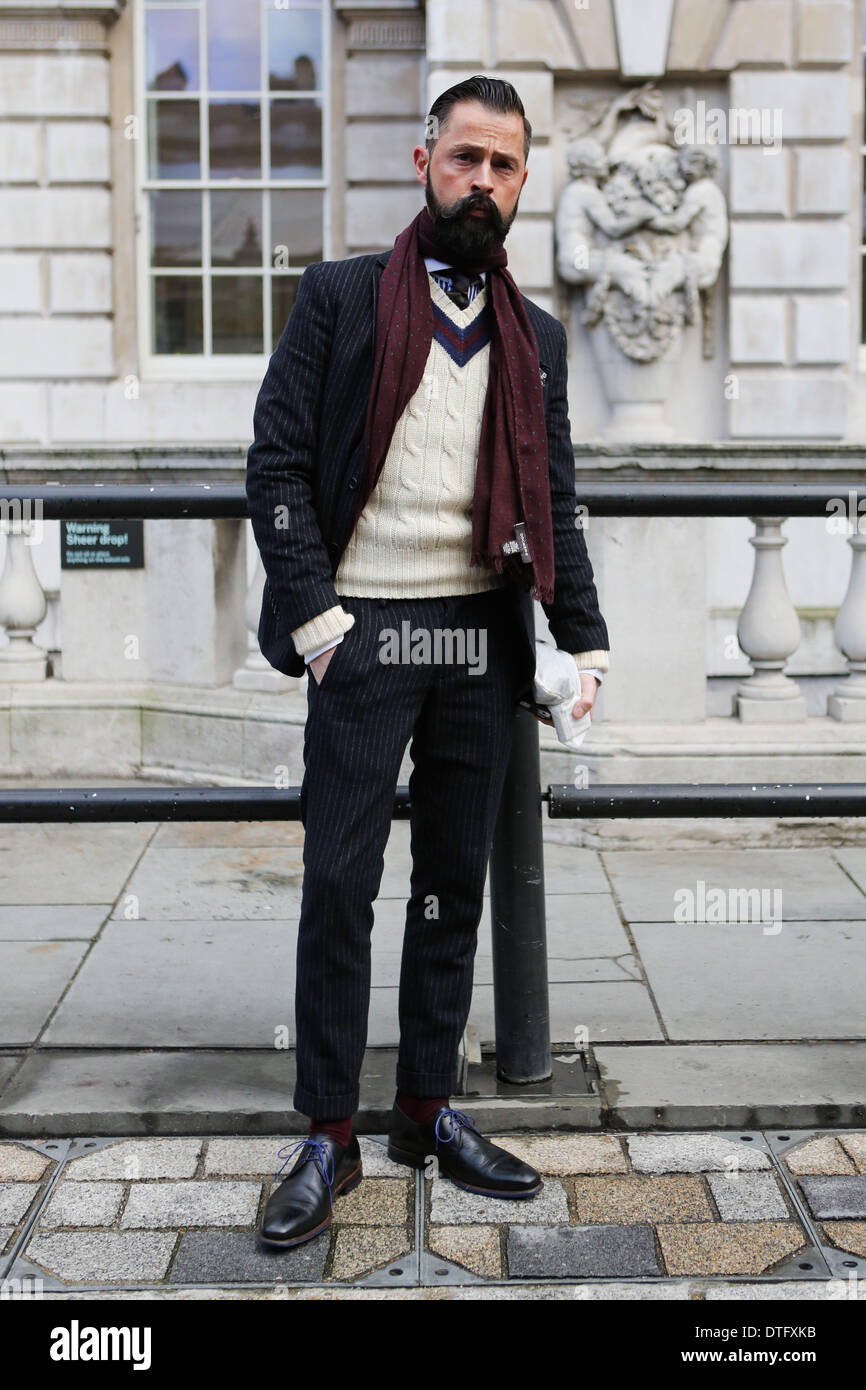 Koen Eeckhout arriving at Somerset House in London - Feb 15, 2014 ...