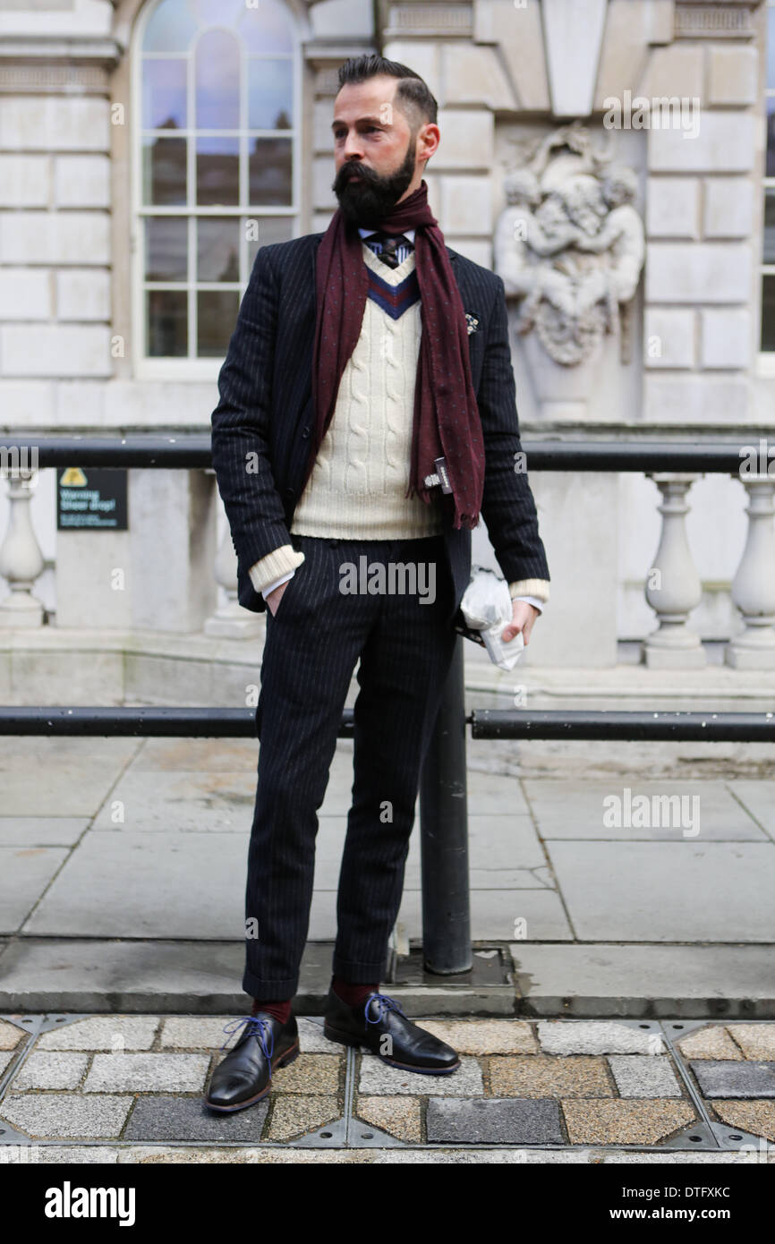Koen Eeckhout arriving at Somerset House in London - Feb 15, 2014 ...
