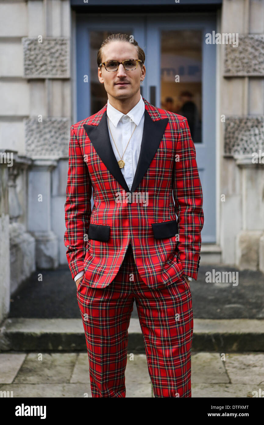 Made in Chelsea star Oliver Proudlock at Somerset House in London - Feb ...